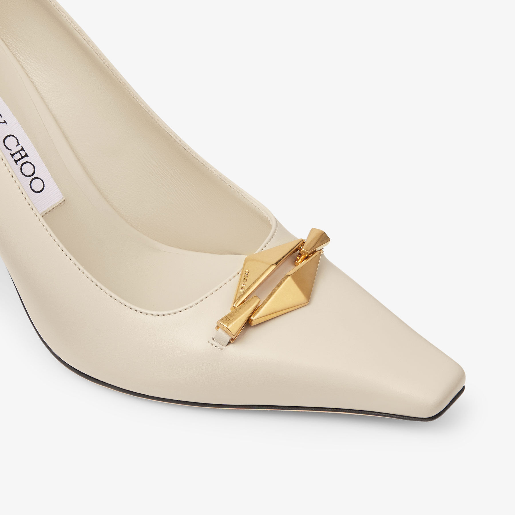 Ryker 90 | Bamboo/Gold Calf Leather Shoe | JIMMY CHOO