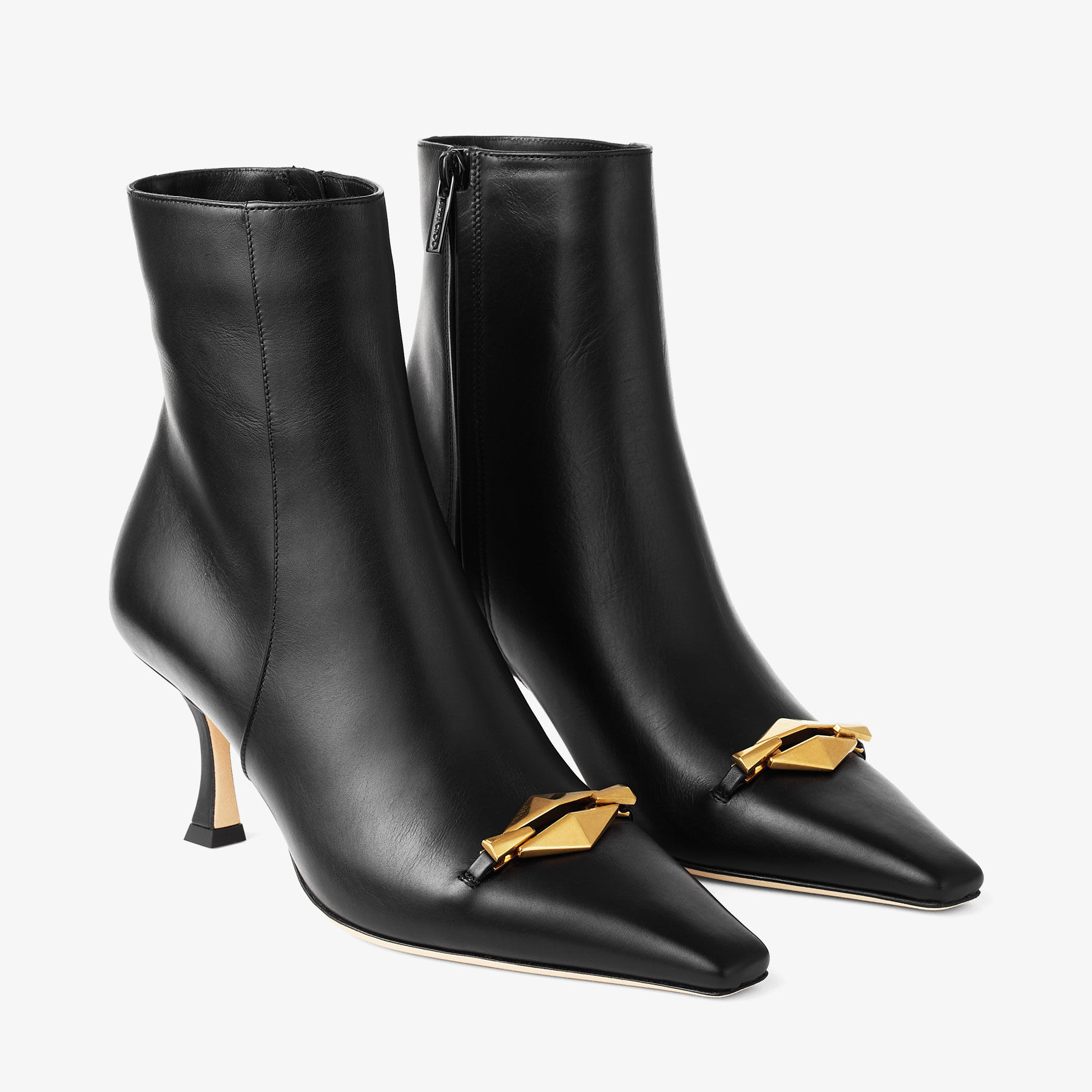 Ryker AB 70 | Stiefeletten aus schwarzem Leder | JIMMY CHOO