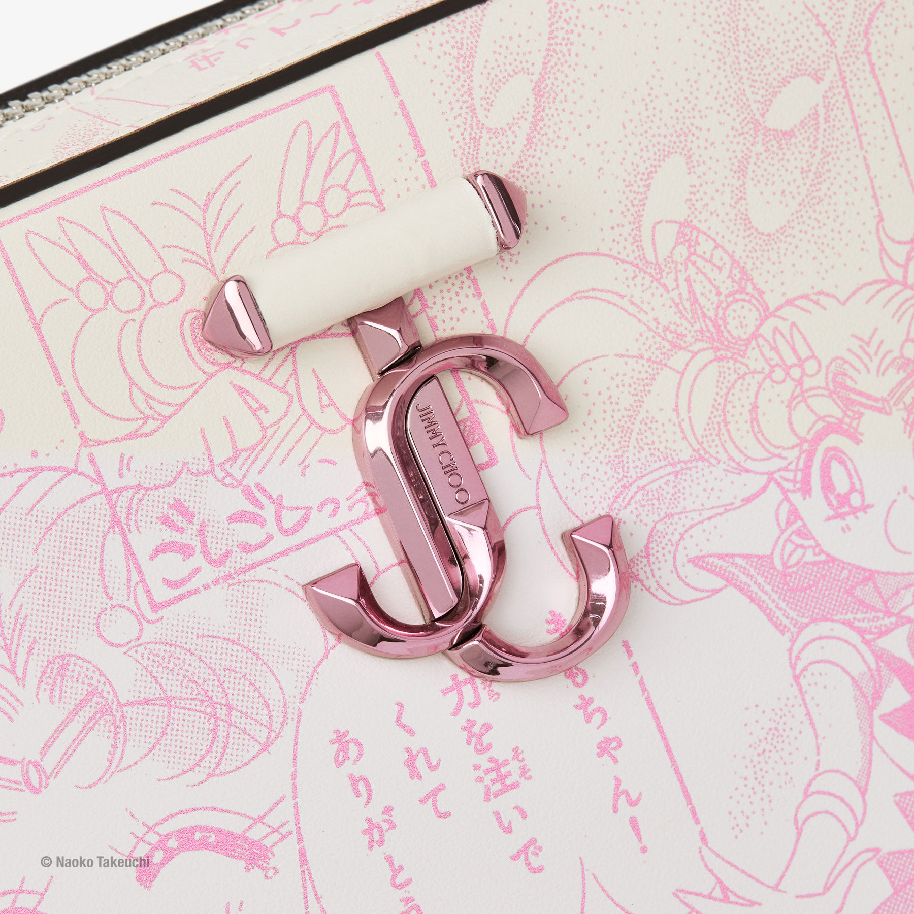 Beauty-case Avenue Sailor Chibi Moon|Borsa con manico in pelle rosa ...