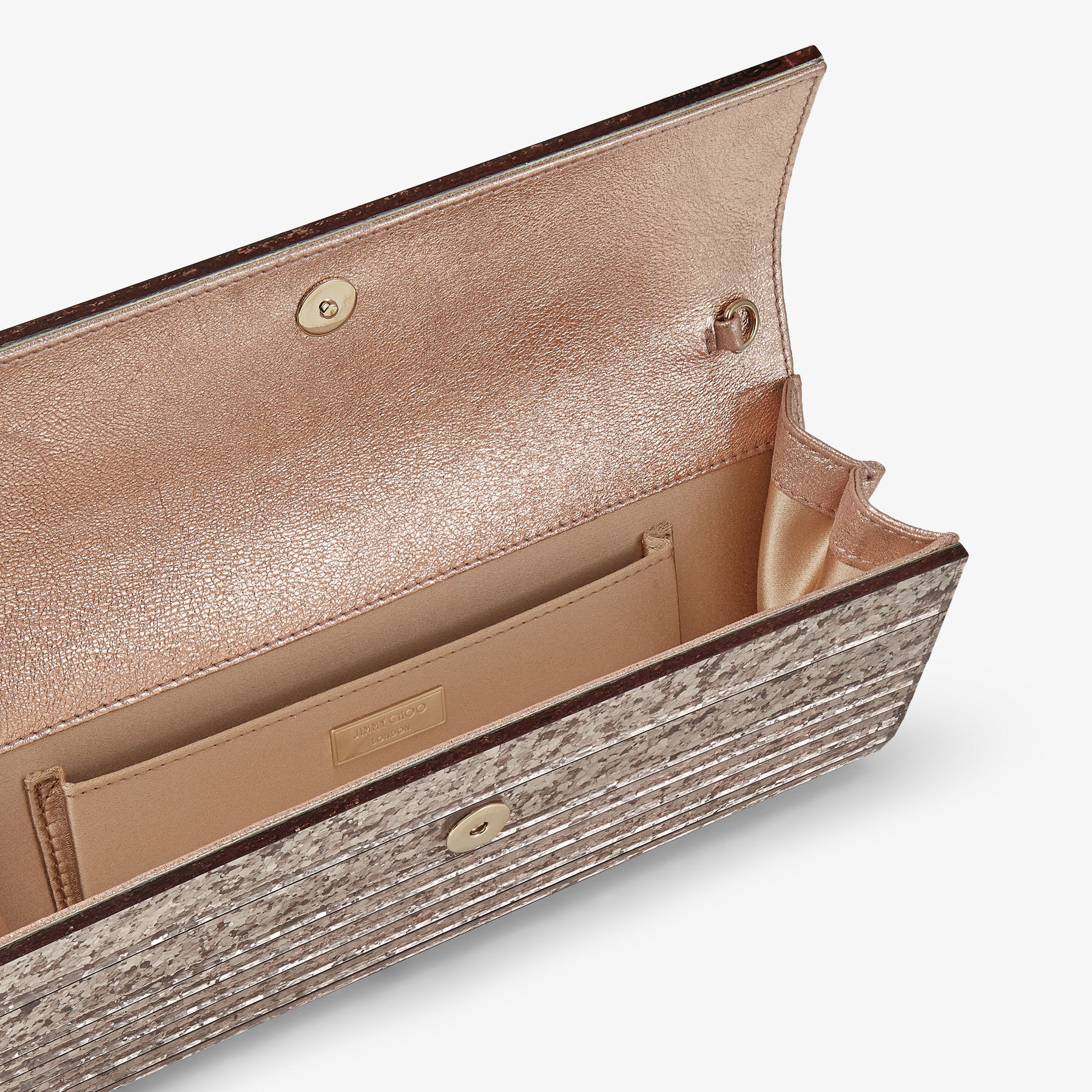 Ballet Pink Shadow Coarse Glitter Acrylic Clutch Bag | Sweetie | CR18 ...