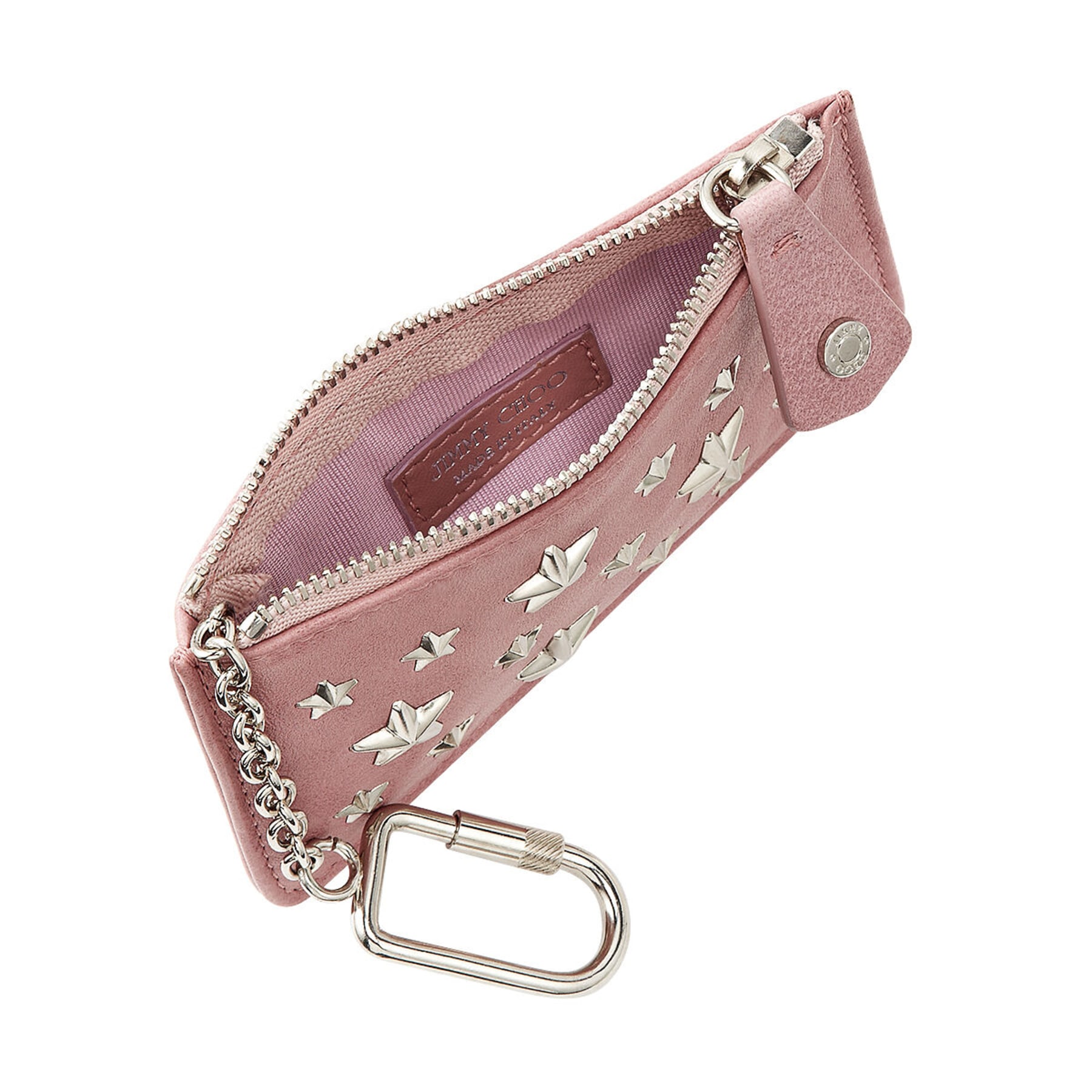 Peony Calf Leather with Stars Elegant Key Holder | Nancy | JIMMY CHOO