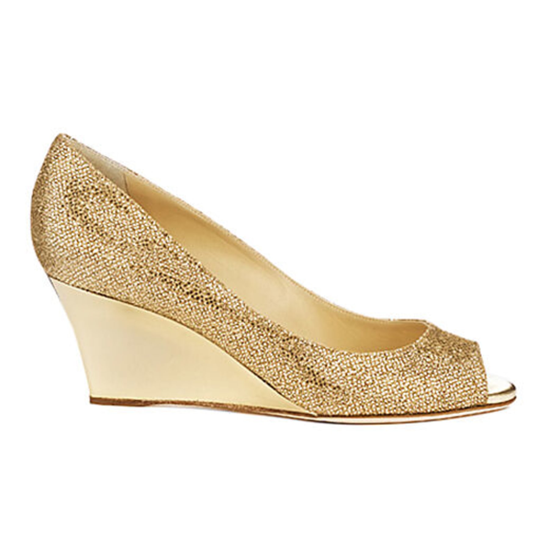 Gold Glitter Wedges| Women's Wedges |Bale | JIMMY CHOO