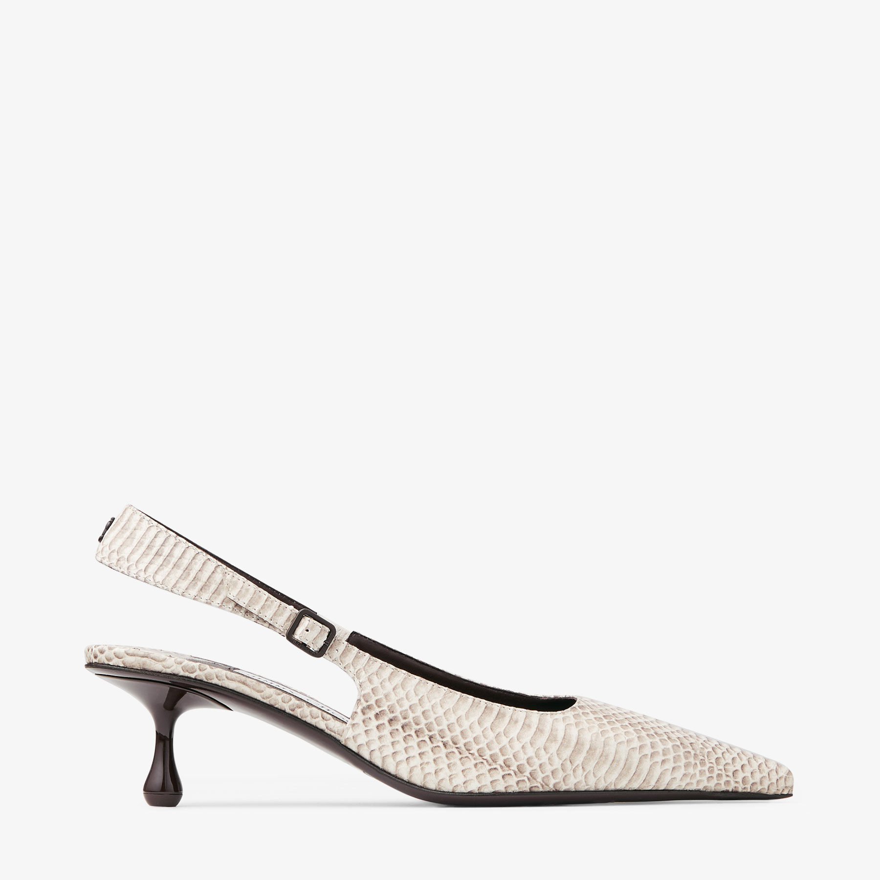 Amel 50 | Roccia Snake Print Leather Pumps | JIMMY CHOO
