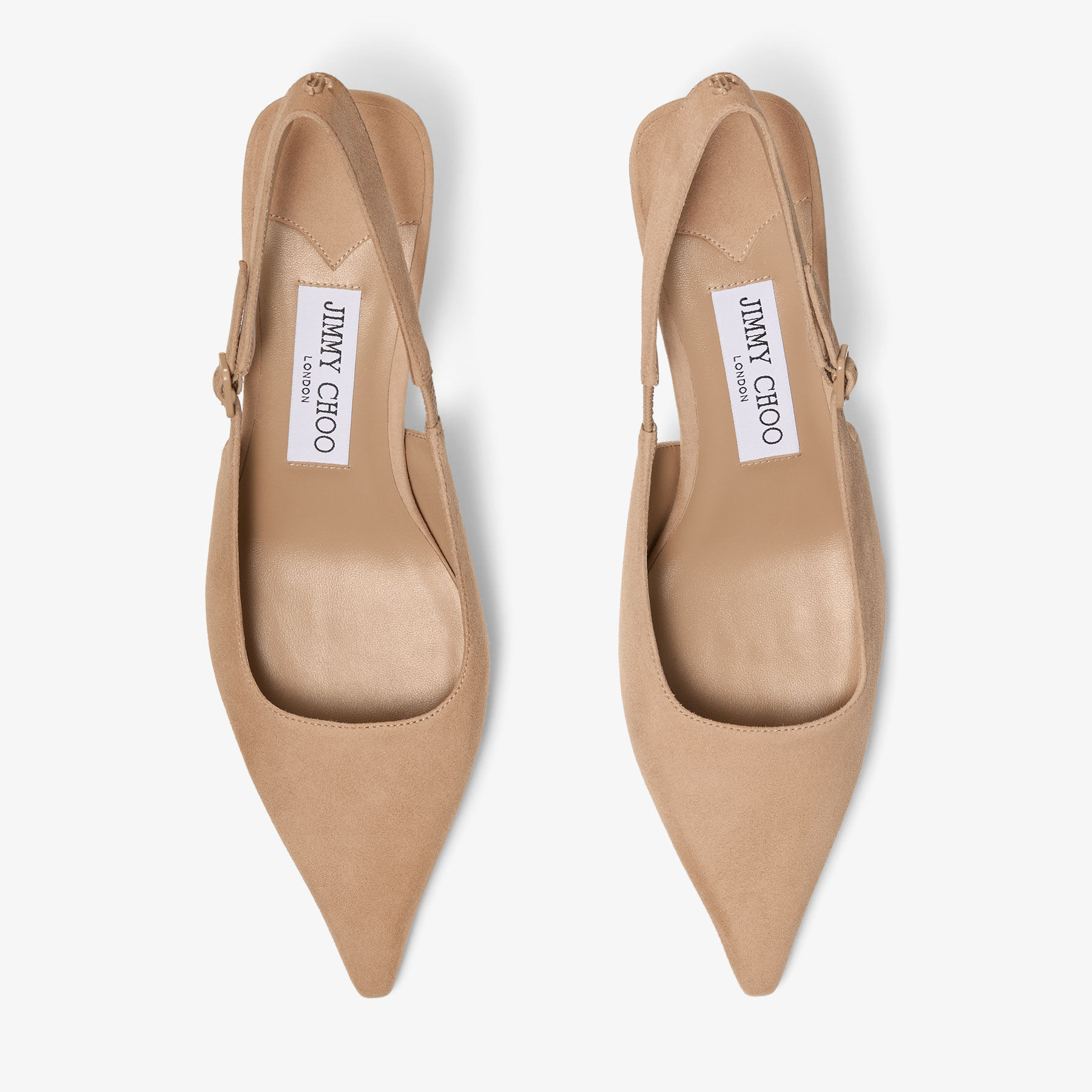 Amel 50 | Chai Suede Slingbacks | JIMMY CHOO