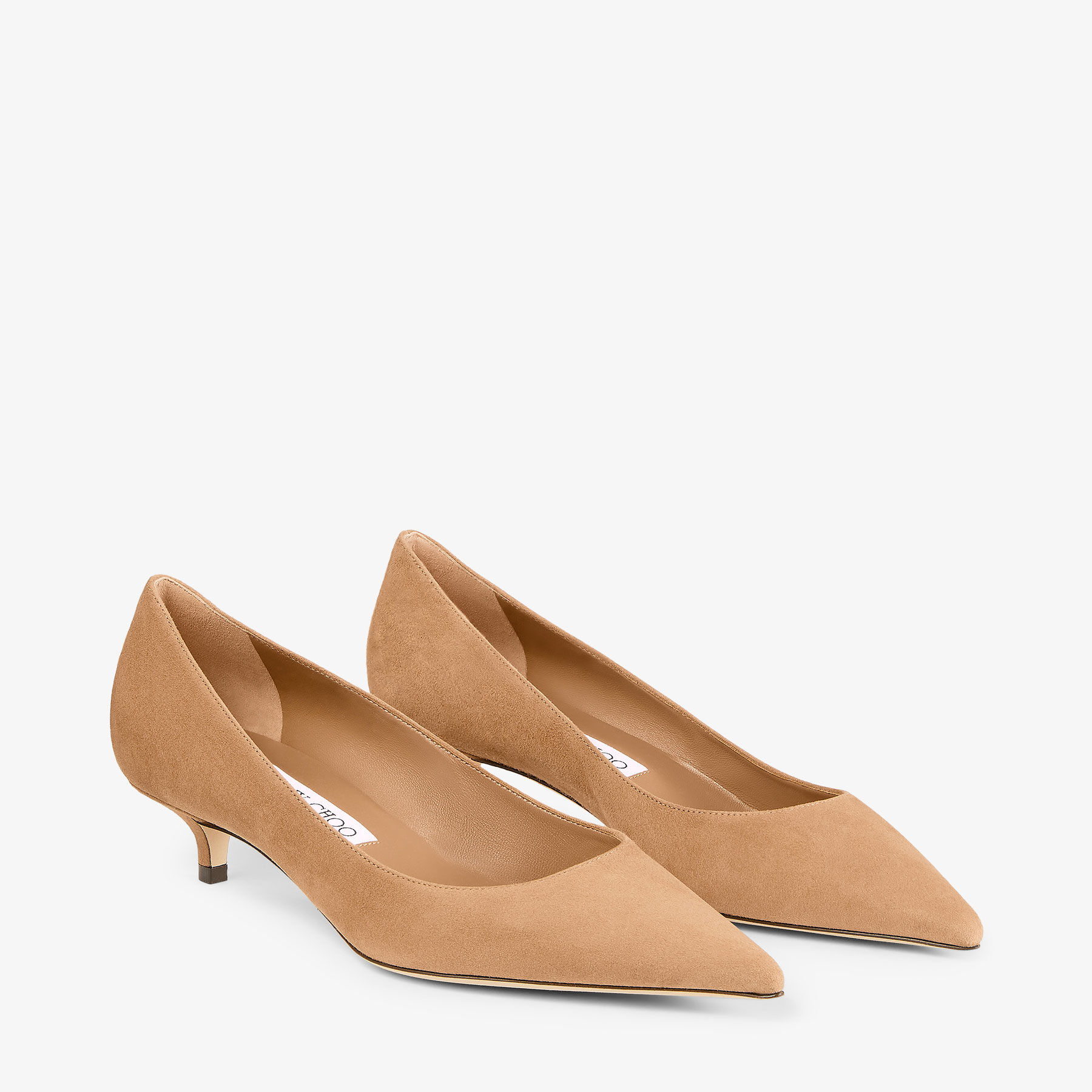 Amelia | Toffee Suede Pumps | JIMMY CHOO