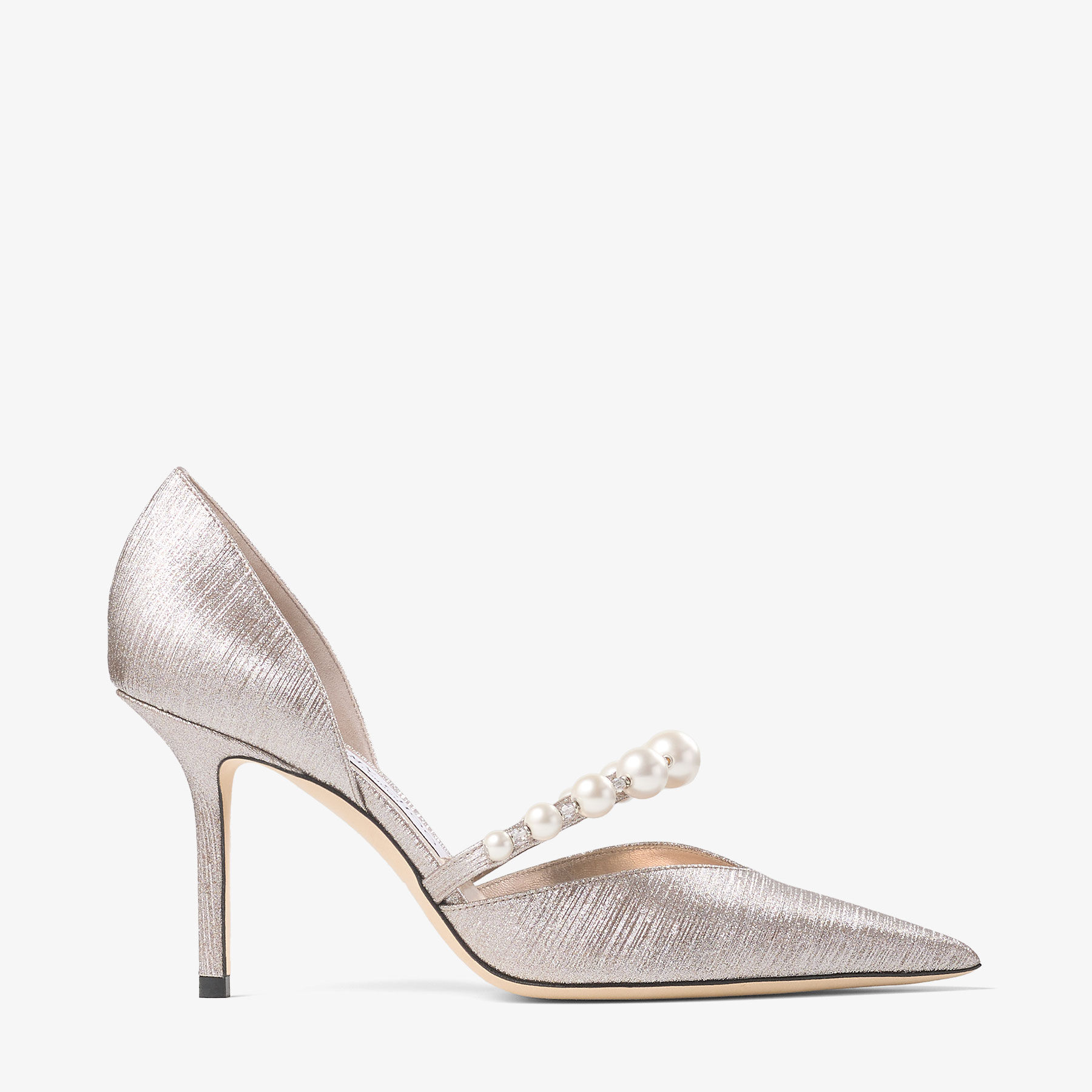 Aurelie 85 | Macaron Glitter Pearl Pumps | JIMMY CHOO