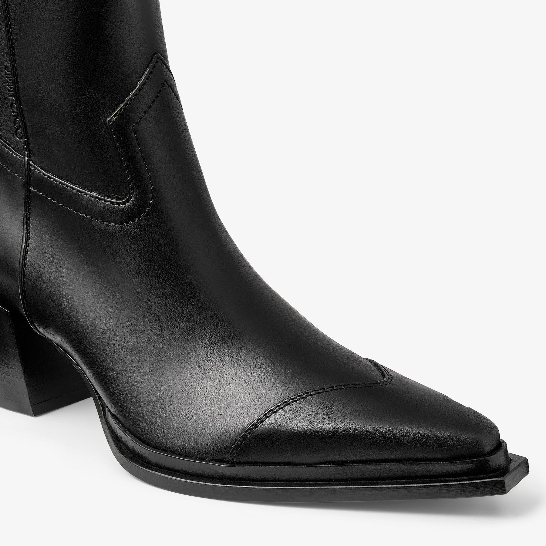 Cece AB 60 | Black Soft Vachetta Boot | JIMMY CHOO