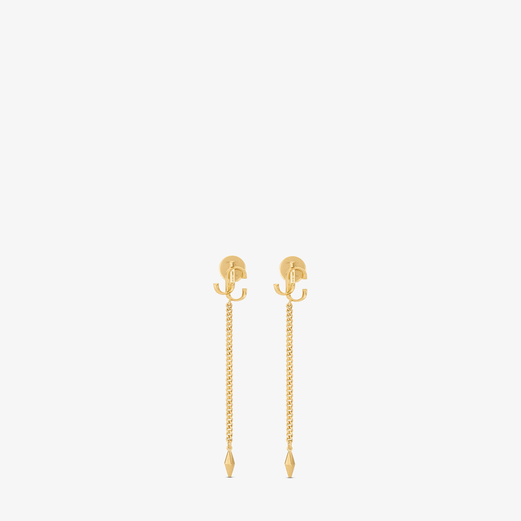 DIAMOND JC DROPS | Gold-Finish JC Drop Earrings | New Collection ...