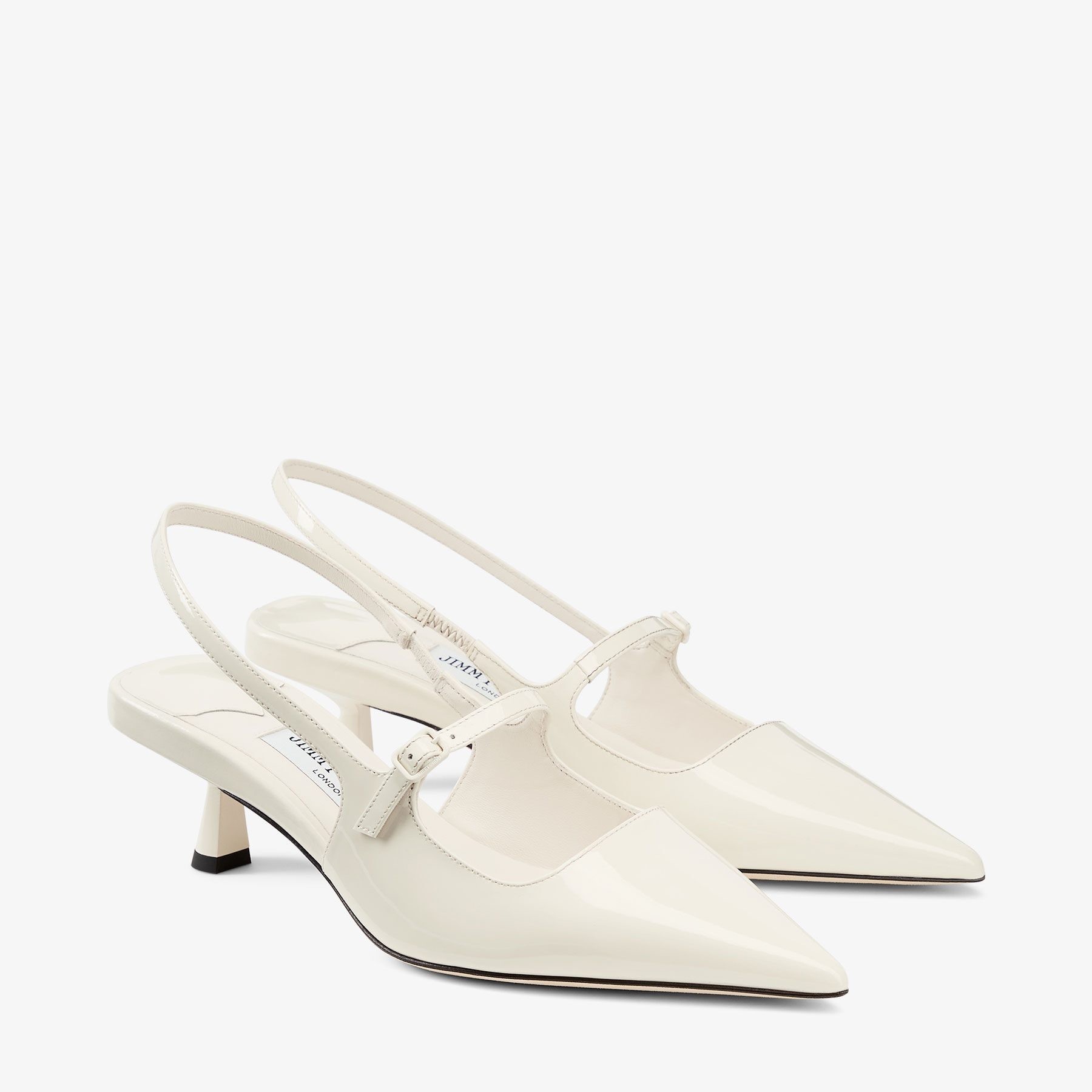Didi 45 | Latte Patent Leather Pumps | JIMMY CHOO