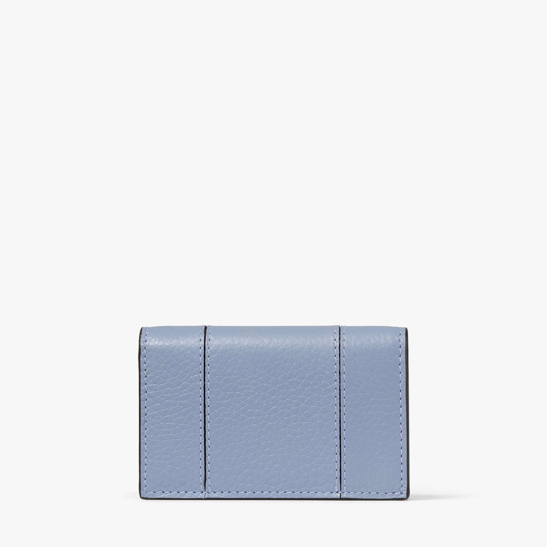 DM Nello M |Blue Haze Grainy Calf Leather Coin Purse | JIMMY CHOO CA