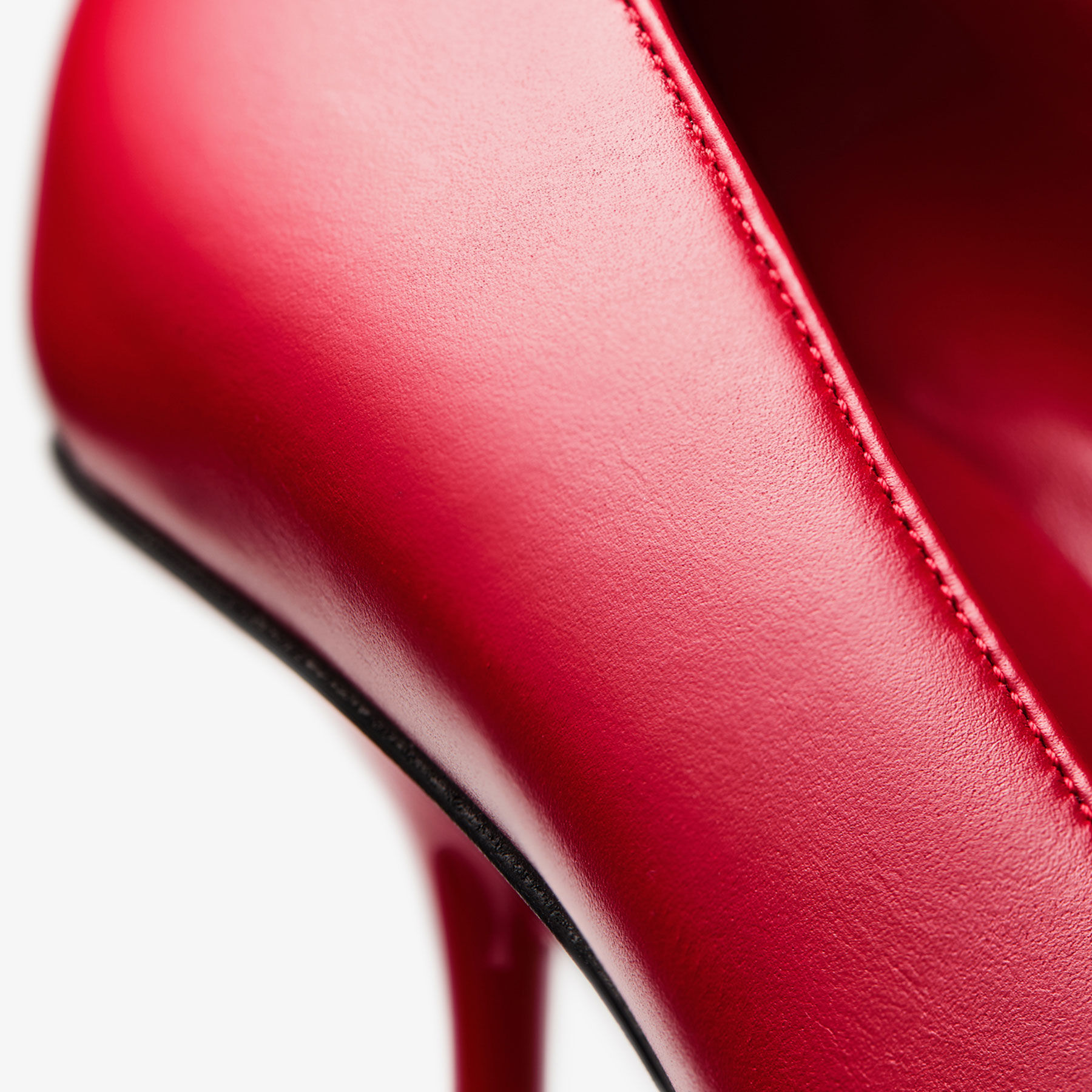 Ixia 80 | Ruby Red Leather Pumps | JIMMY CHOO