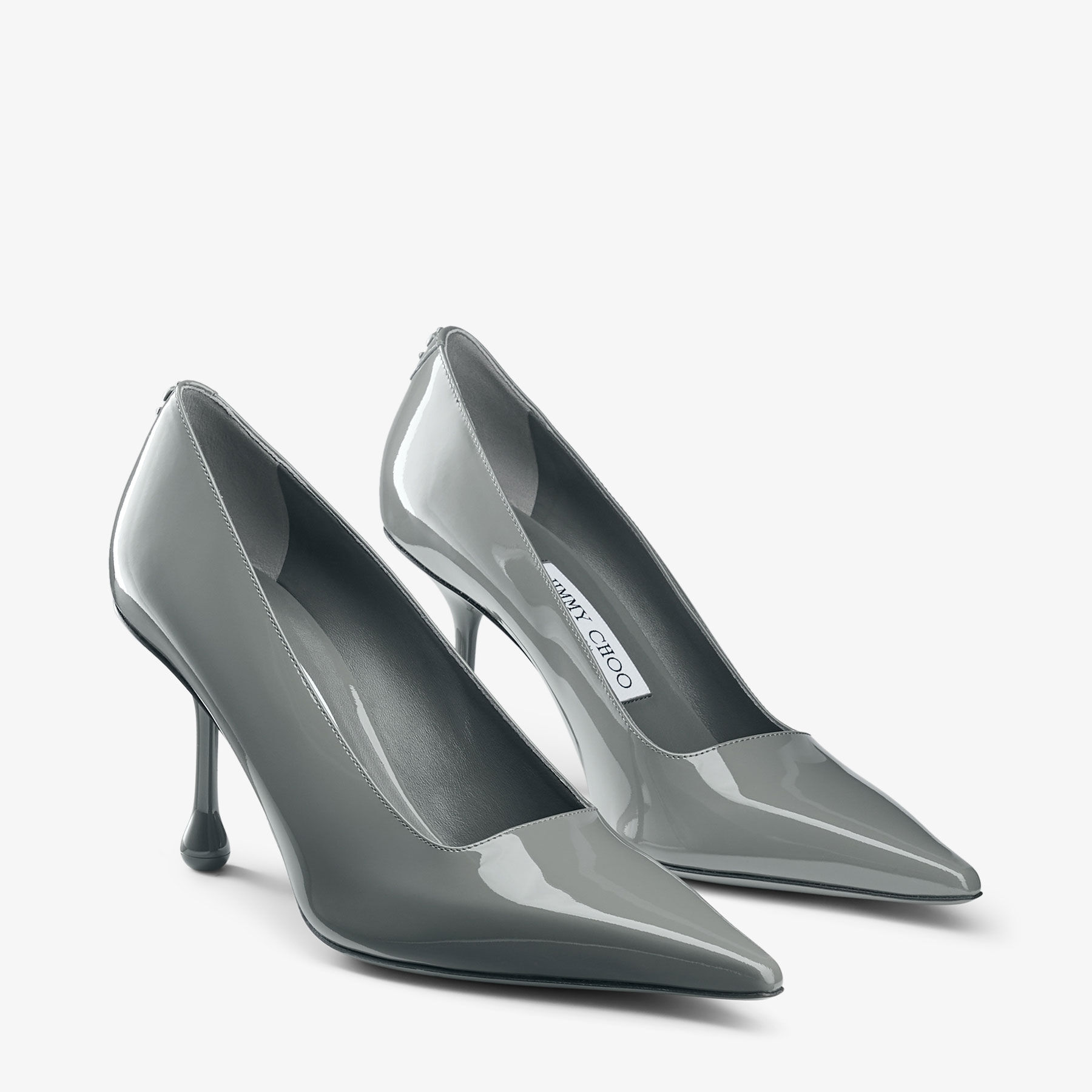 Ixia 80 | Storm Patent Leather Pumps | JIMMY CHOO CA