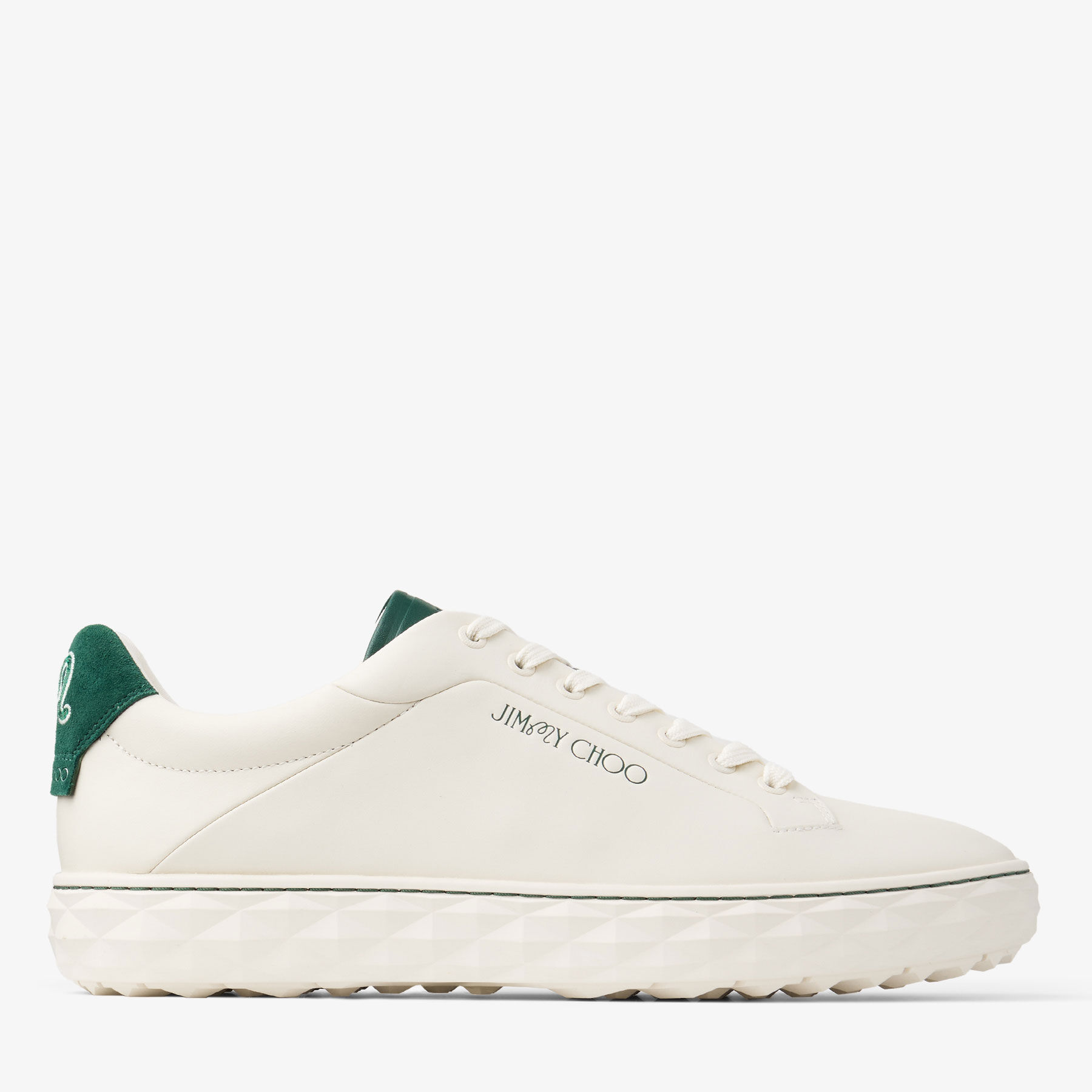 Jimmy Choo/ Malbon 2.0 Diamond M |Latte Leather and Malbon Green ...