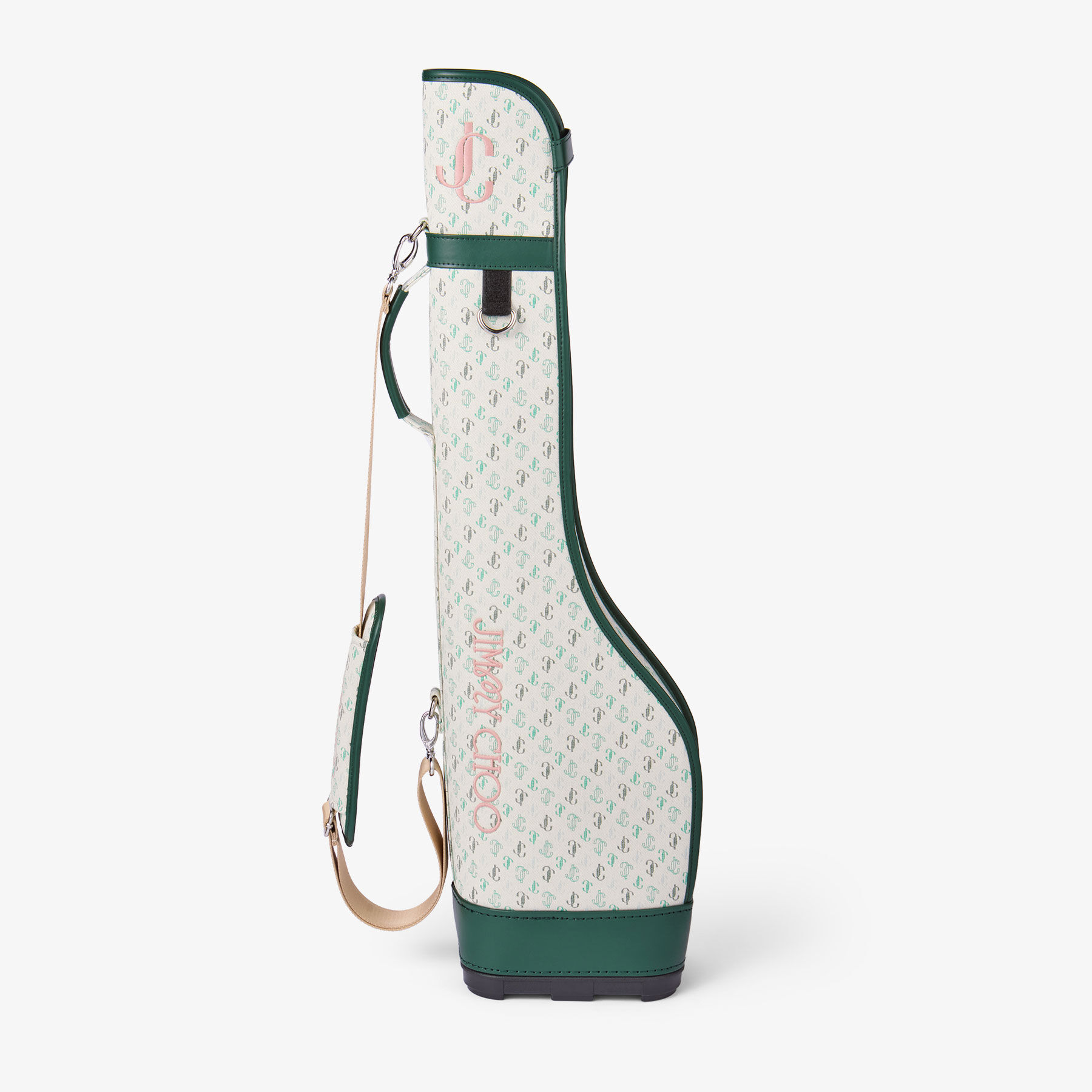 Jimmy Choo / Malbon 2.0 Golf Bag Small |Monogram Embroidered Canvas ...