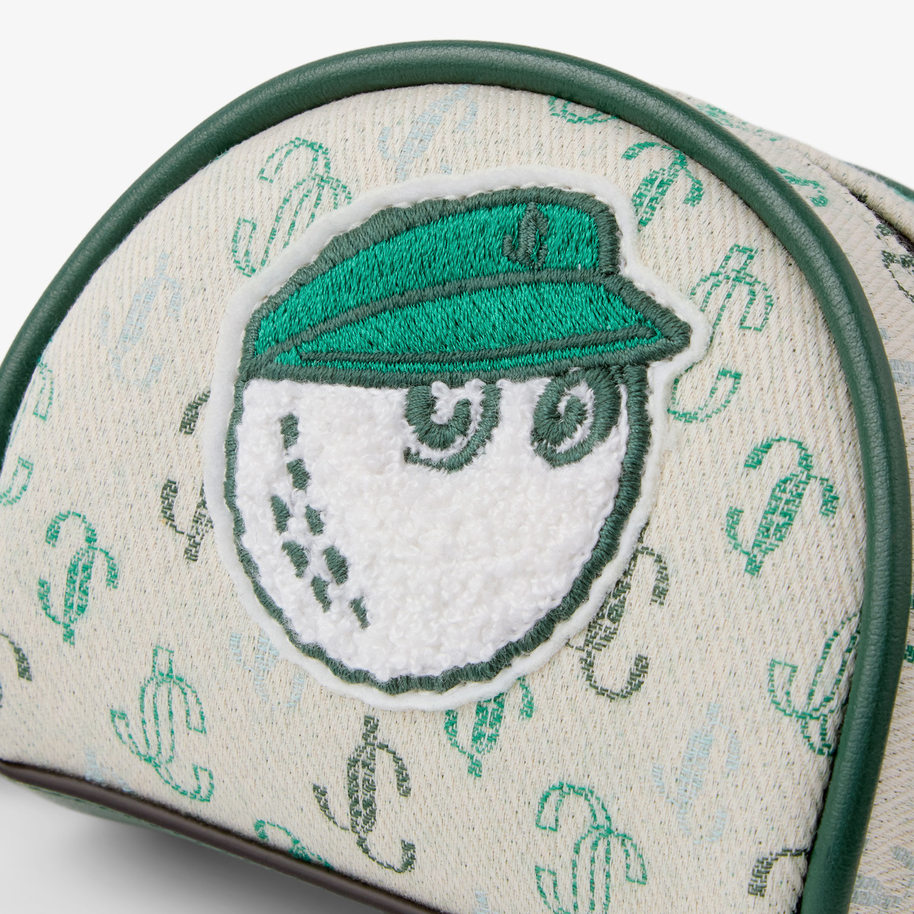 Jimmy Choo / Malbon 2.0 Pouch Charm |Monogram Embroidered Canvas Pouch ...