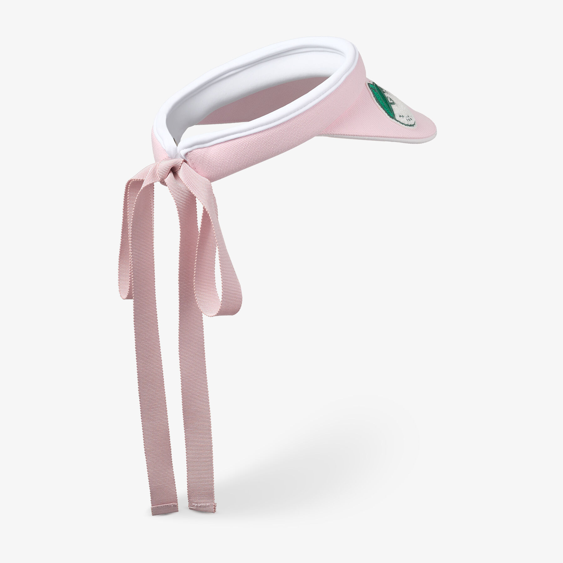 Jimmy Choo / Malbon 2.0 Visor | Malbon Pink Embroidered Visor | JIMMY CHOO