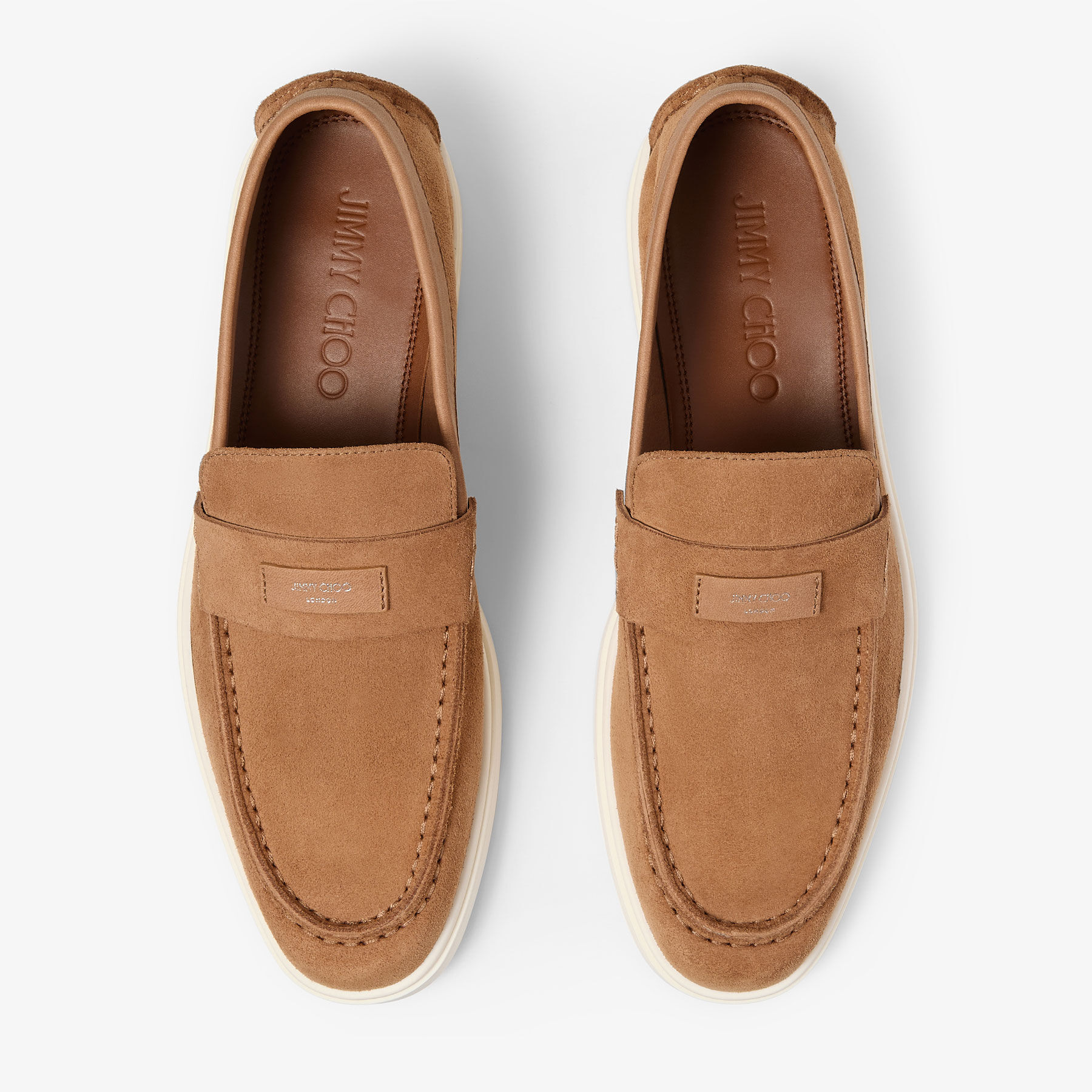 Josh Driver |Tan Suede Shoes | JIMMY CHOO CA
