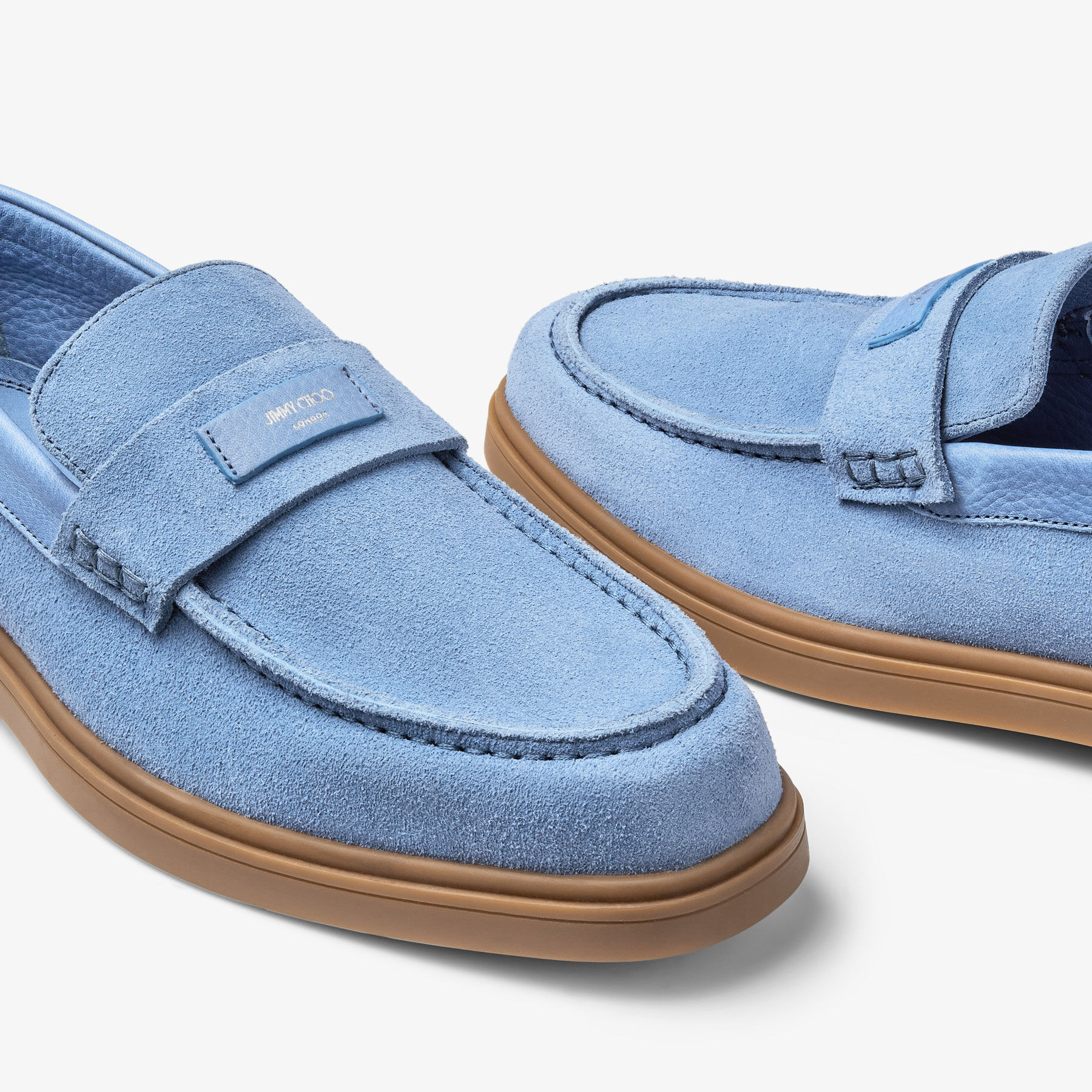 Josh Driver|Denim Suede Shoe| JIMMY CHOO US