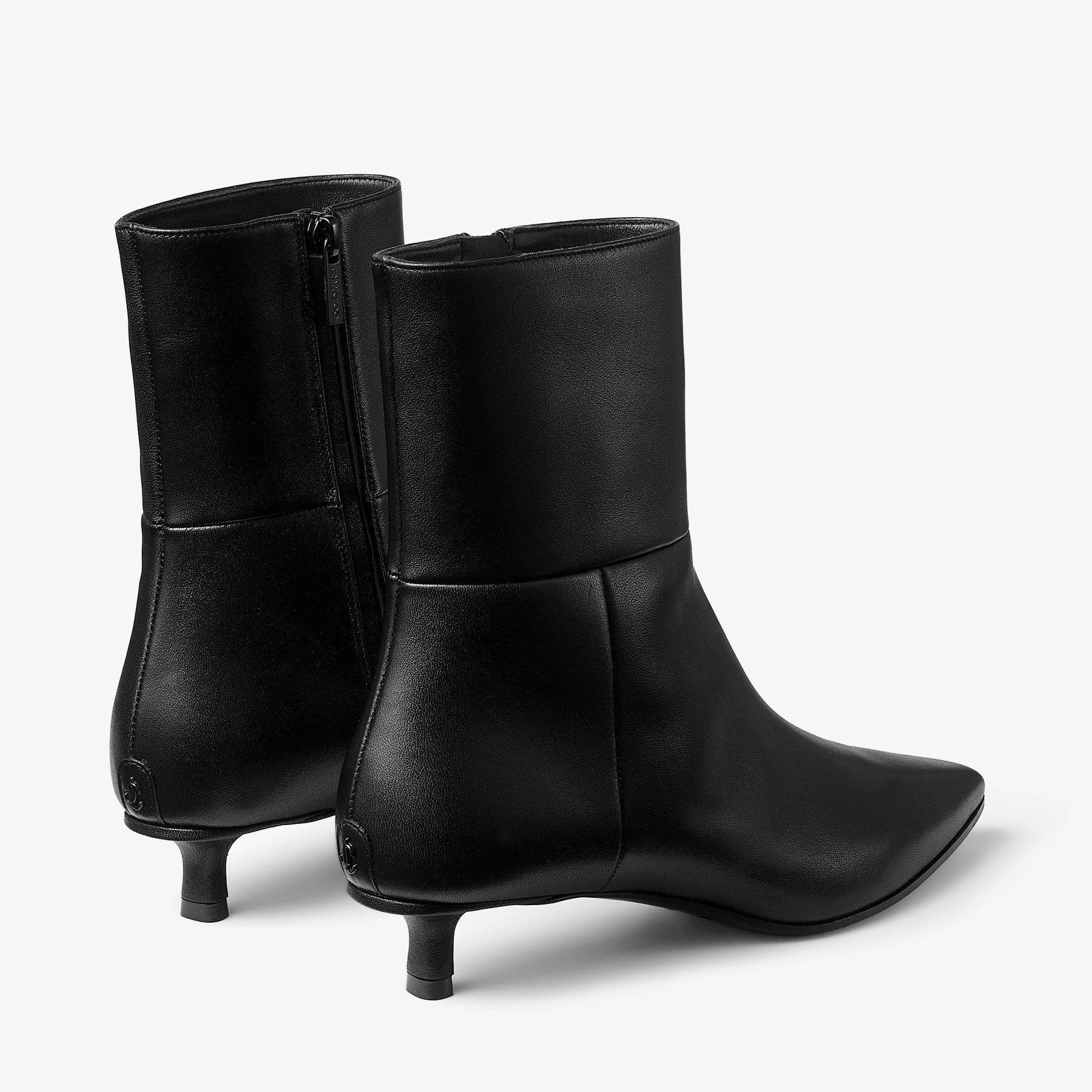 Lory Ankle Boot 35 | Black Calf Leather Ankle Boots | JIMMY CHOO