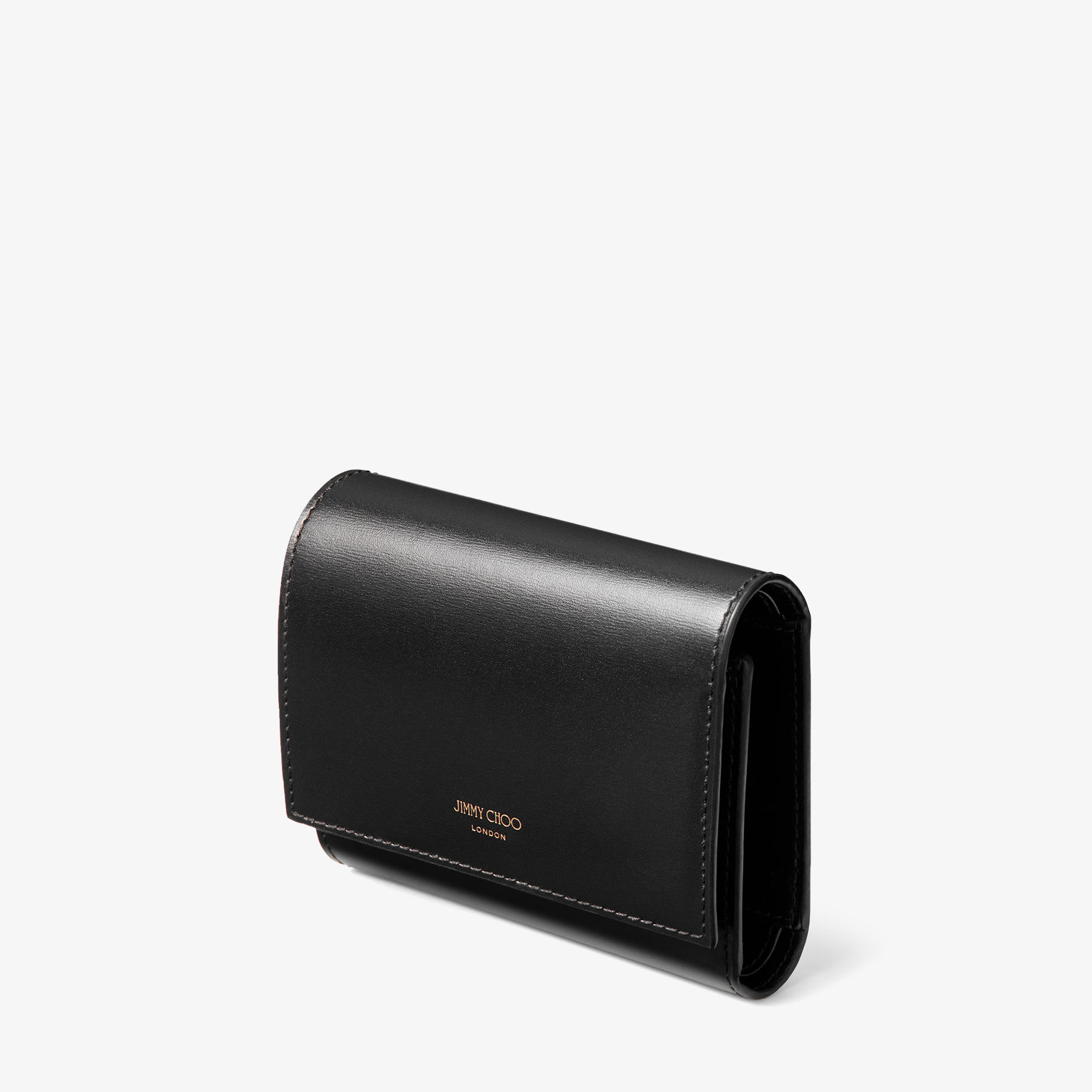 MARINDA | Black Leather Wallet | Summer Collection | JIMMY CHOO CA
