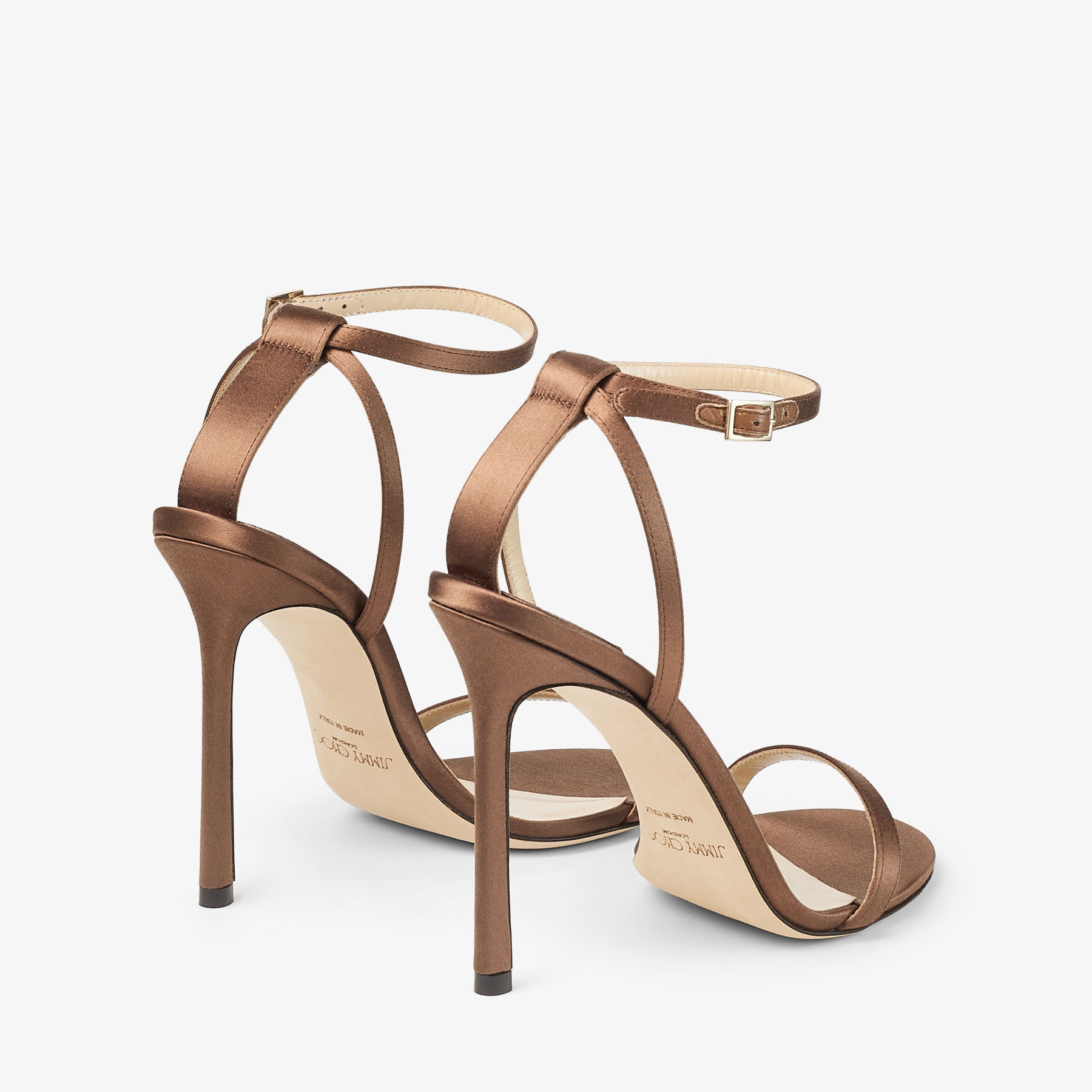 MINNY 110 | Canyon Satin Sandal | JIMMY CHOO US