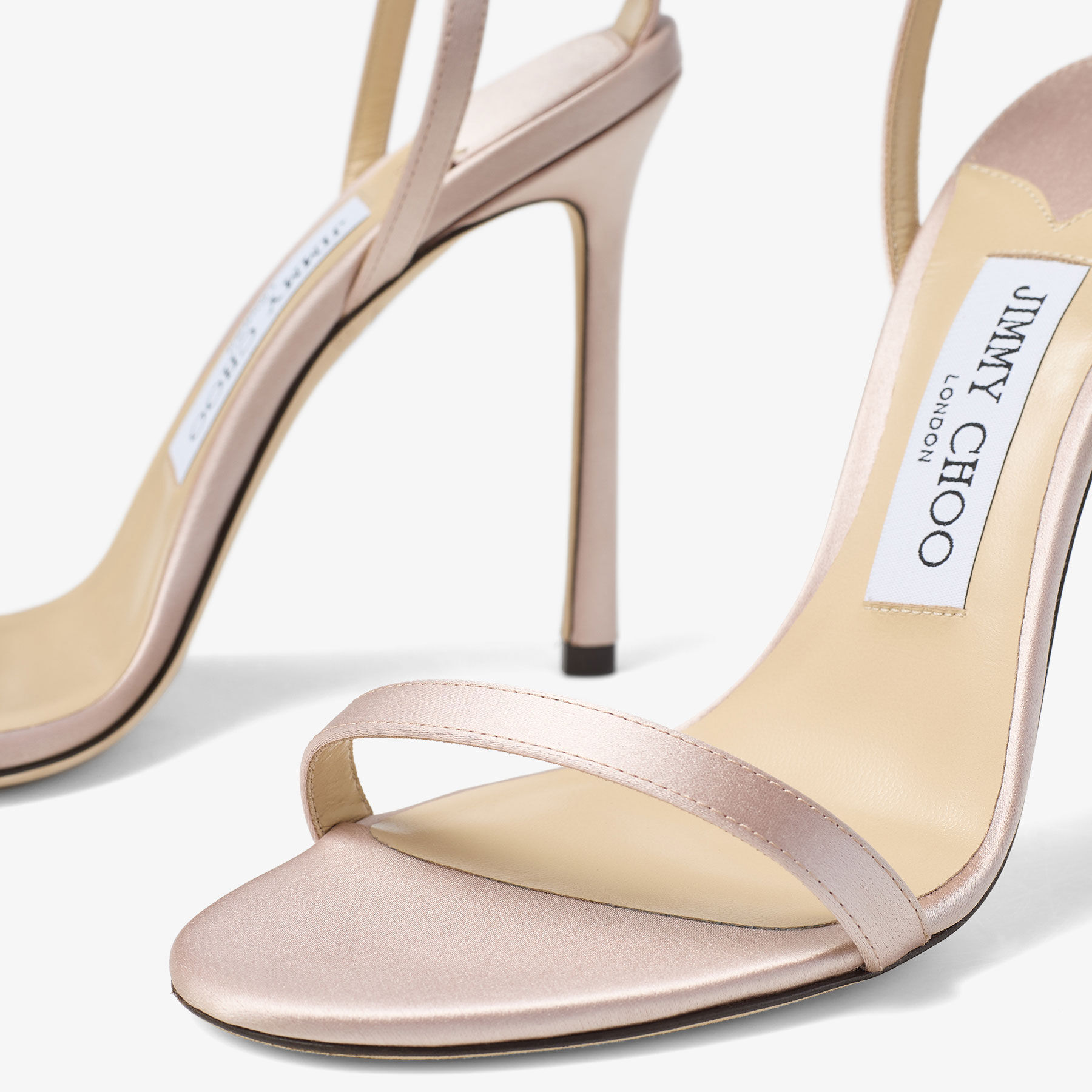 MINNY 110 | Rosa Satin Sandal | JIMMY CHOO