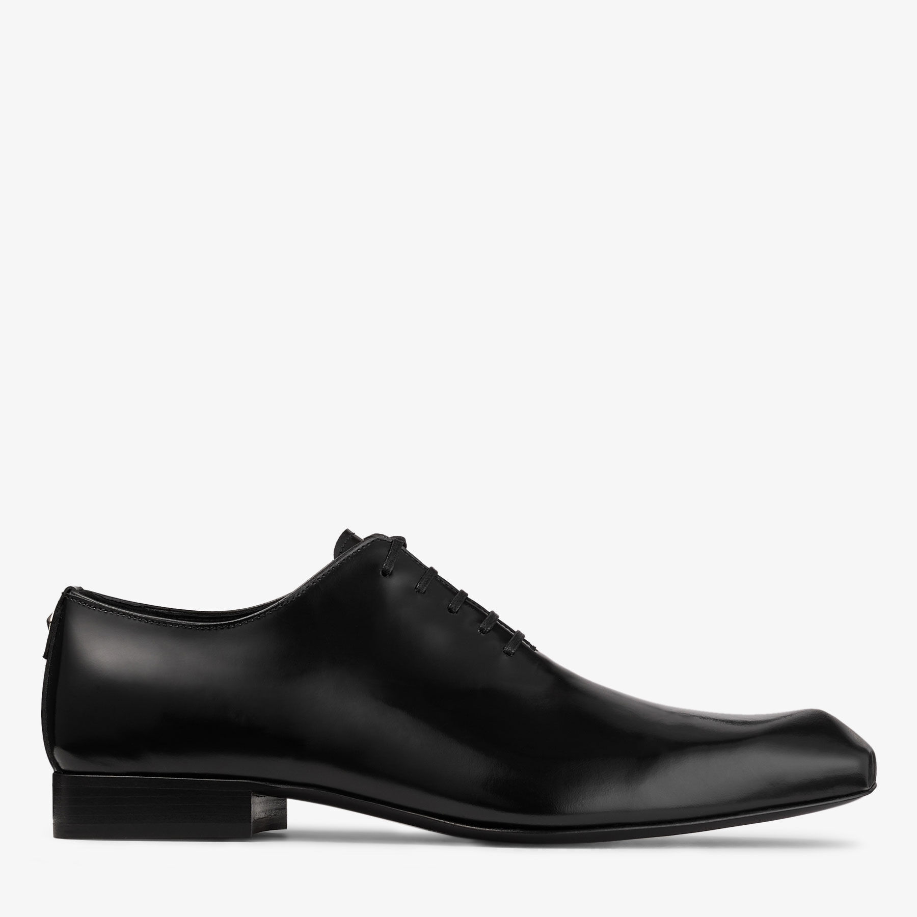 Prism Lace Up | Coffee Lizard Printed Leather Lace-Up Shoes | JIMMY CHOO