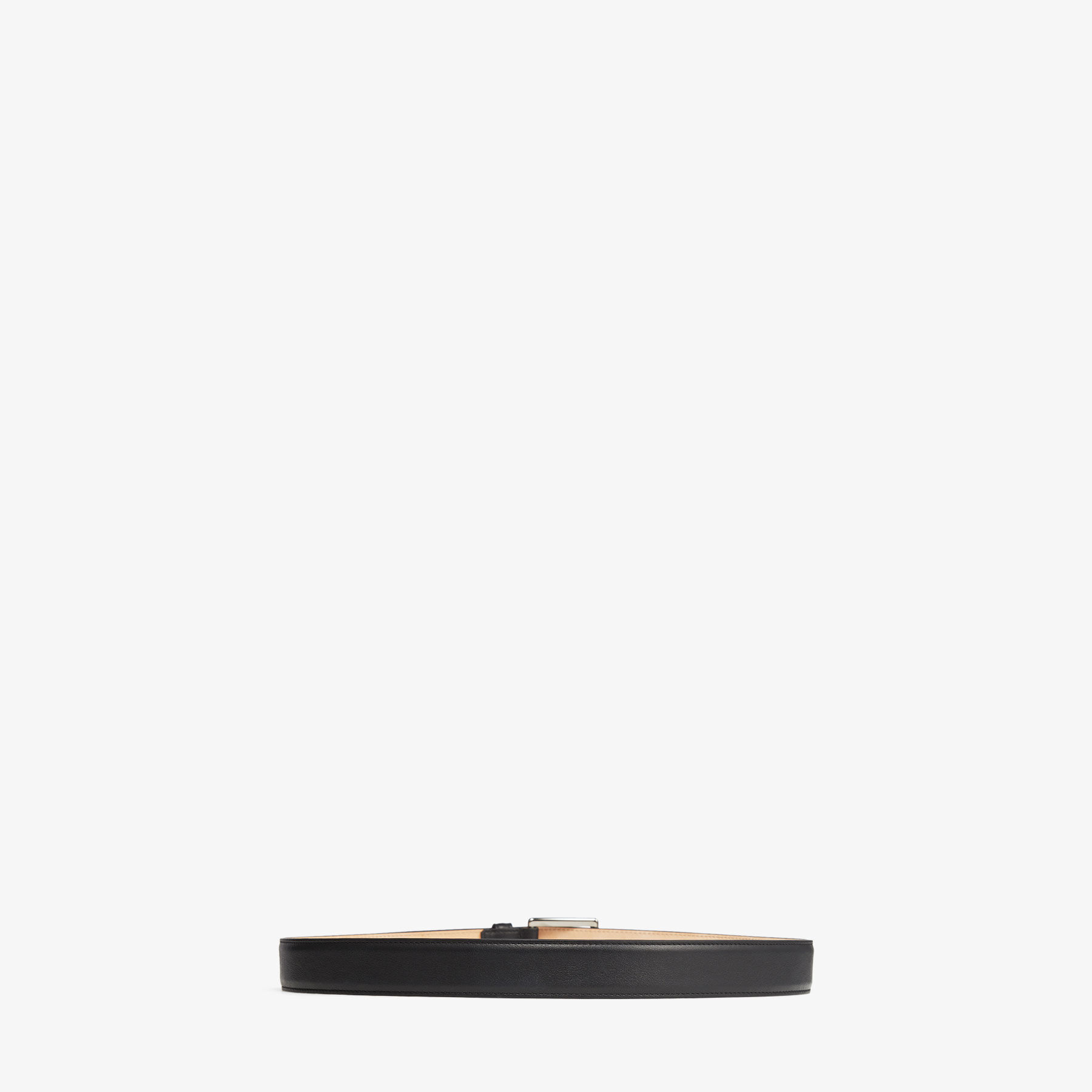 SEAN | Black Calf Leather Belt | Summer Collection | JIMMY CHOO