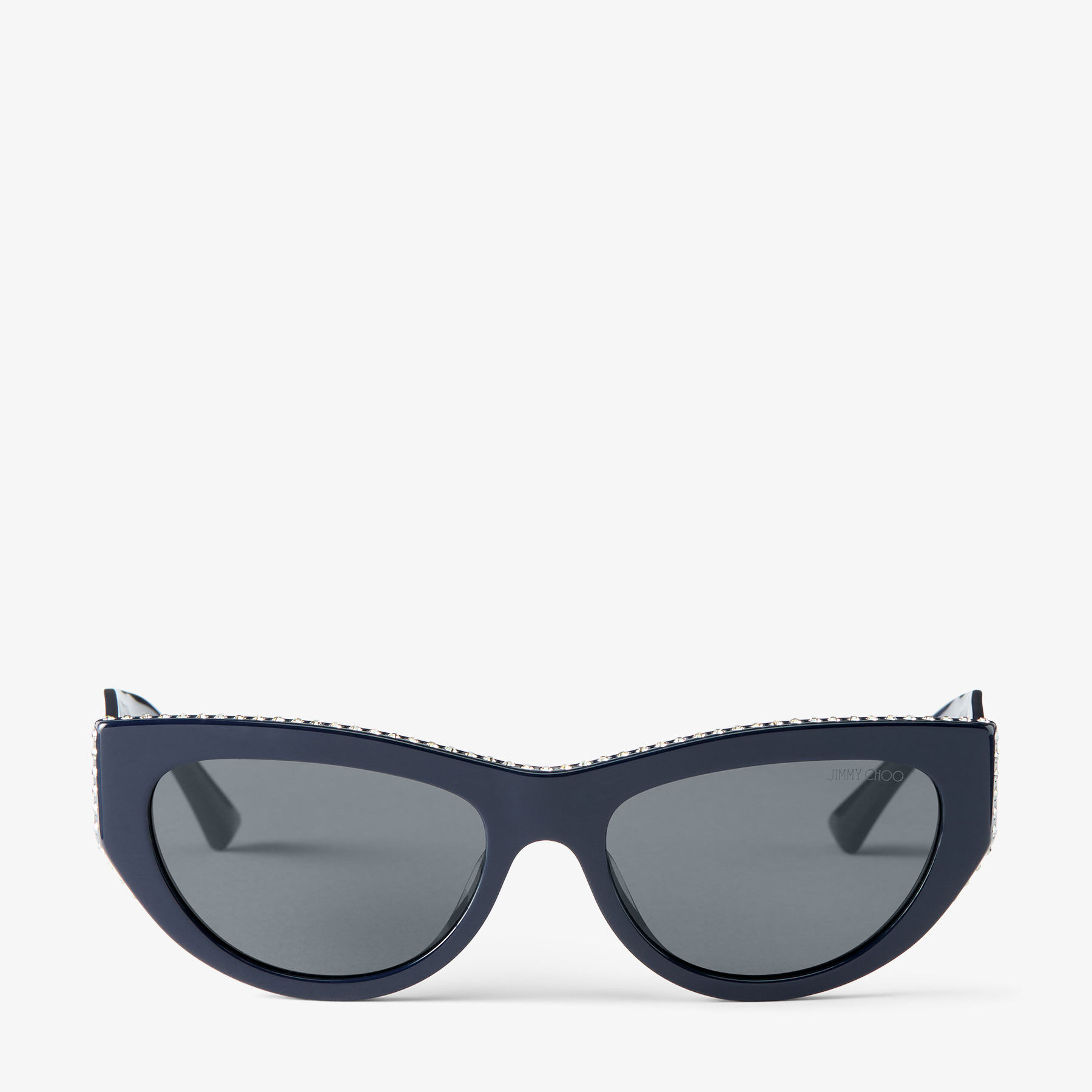 Vale | Blue Cat Eye Sunglasses | JIMMY CHOO