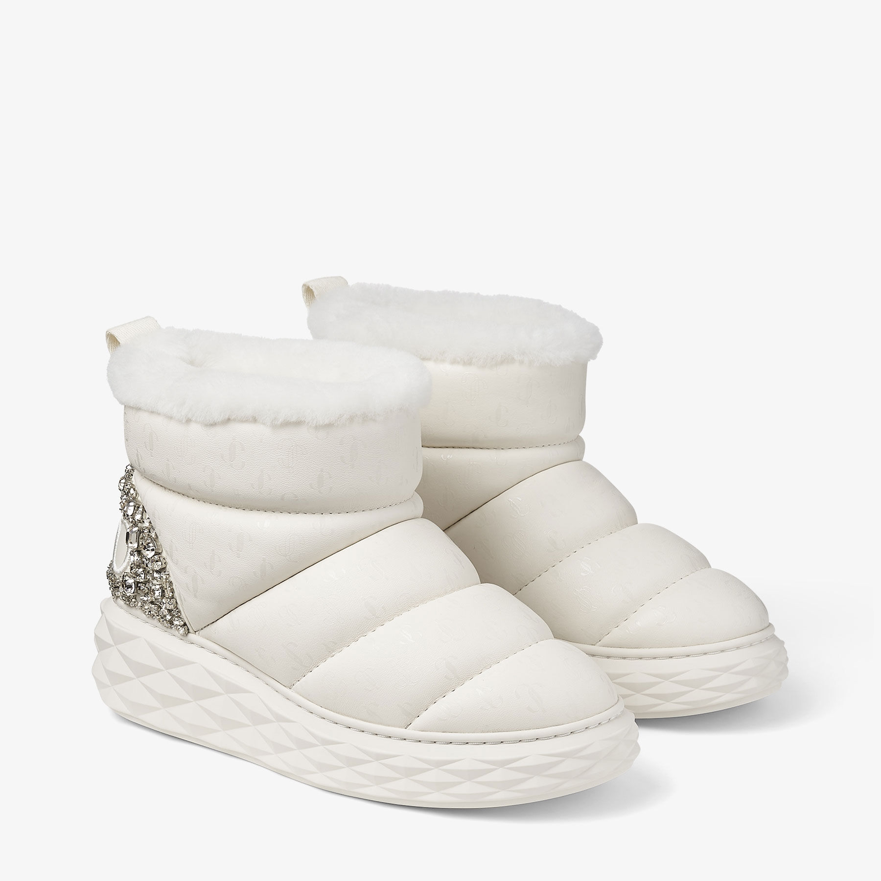 Xan | Latte Nappa Leather Crystal Boots | JIMMY CHOO Xan | Latte Nappa Leather Crystal Boots | JIMMY CHOO