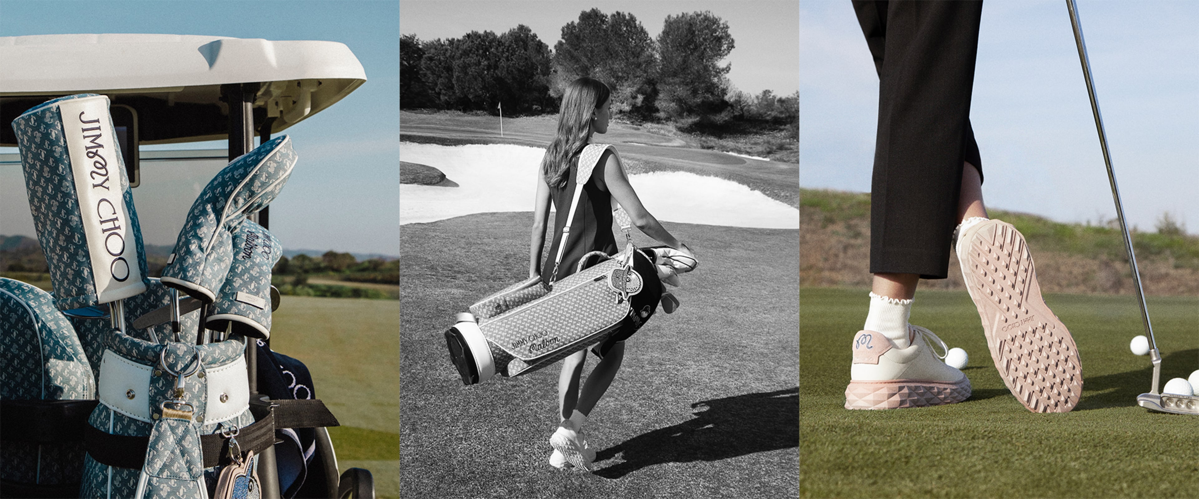 Jimmy Choo / Malbon Collaboration | Golf Trainers & Accessories | JIMMY ...